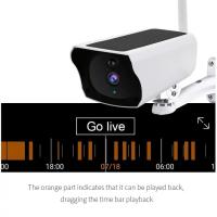 China Outdoor 1080P Solar Security Camera 4G Practical Two Way Audio for sale