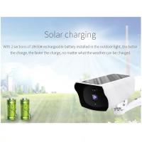 China Night Vision 1.3W Solar 4G CCTV Camera , CMOS 4G Solar Powered Security Camera for sale