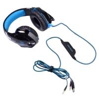 China Kotion EACH G2000 Gaming Headset 50mm Driver Over Ear Wired Headphones with Mic LED Light for PC for sale