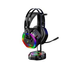 China Unisex Wired Gaming Headset USB Noise Cancelling 2m Cord for Internet Cafes for sale