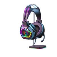 China OEM Factory G601 Wired Gaming Headset 1.5m Noise Cancelling Multicolor LED for Internet Cafe for sale
