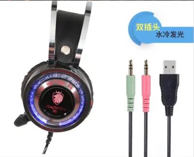 China Tuner X3 V3 Wired Gaming Headset 7.1 Noise Cancelling 2.2m Cord LED Light for sale