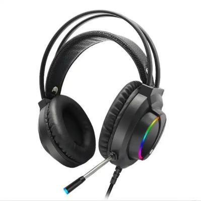 China Tuner X1 Gaming Headset 7.1 Channel Wired RGB Noise Cancelling Headphones with Microphone 2m Cord for sale