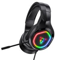 China G1 Wired Noise Cancelling Headphones with Mic Luminous Game Earphone IPX4 FCC for sale