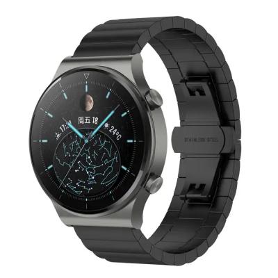 China Stainless Steel Metal Watchband for Huawei Watch GT3 46mm GT2 Pro GT 2e GT2 46mm Bracelet Loop for sale