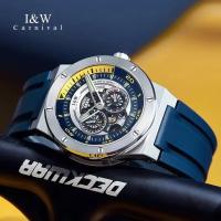 China I&W Japan Automatic Watch 42mm Sapphire Crystal Luminous 50m Waterproof Stainless Steel for sale
