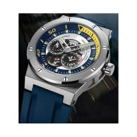 China AILANG Automatic Tourbillon Watch Hollow Out Stainless Steel 43mm Luminous Waterproof Men Mechanical Watch for sale