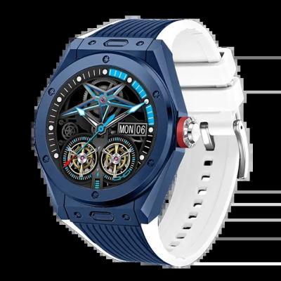 China AILANG ZS-MV58 Smart Watch IP68 Waterproof Silicon Band Fitness Tracker Heart Rate Blood Pressure Monitor 43mm for sale