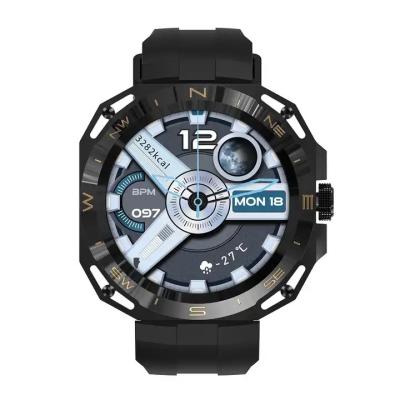 China 1.43 inch HD Smart Watch E25 BT Calling Metal Waterproof 220mAh Sport Fitness Tracker for sale