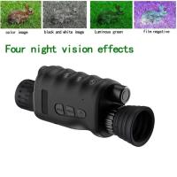China 4X Digital Night Vision Monocular 500m Viewing Range for Hunting for sale