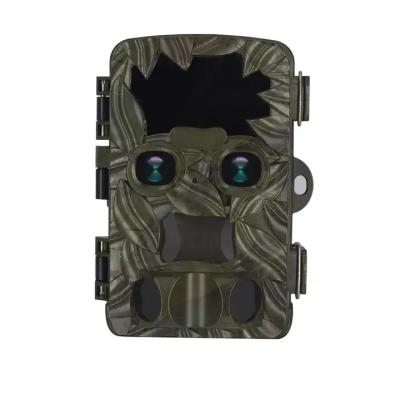 China Dual Lens IP66 Waterproof Trail Camera 2.4 Inch Display 25m Trigger Distance 0.2s Speed for sale