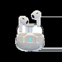 China Wireless Transparent Earbuds IPX5 Waterproof Deep Bass Stereo 200mAh Battery Type-C Charging for sale