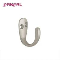 China Bathroom Clothes Holder Single Metal Wall Hook 35 lb Capacity for Hanger for sale