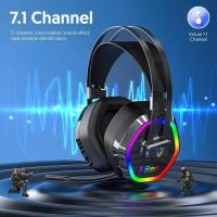 China Unisex Wired Gaming Headset USB Noise Cancelling 50mm Driver 32 Ohm for Internet Cafes for sale