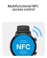China IP68 Waterproof Smart Watch 1.1 inch AMOLED BT Call Fitness Tracker AI Voice Translation for sale