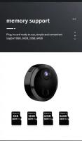 China 1080P HD Indoor Mini WiFi Security Camera 12000mAh Portable Body Worn TF Card for sale