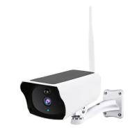 China Night Vision 1.3W Solar 4G CCTV Camera , CMOS 4G Solar Powered Security Camera for sale