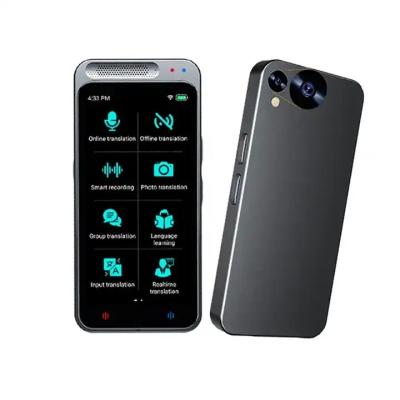 China 138 Language Instant Voice Translator 4.1 Inch IPS Touch Screen Offline Translation Device 1500mAh for sale