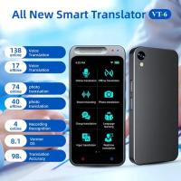 China 138 Language Instant Voice Translator 4.1 Inch IPS Touch Screen Offline Translation Device 1500mAh for sale