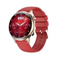 China IP68 Waterproof Smart Watch 1.1 inch AMOLED Fitness Tracker with BT Call and NFC for sale
