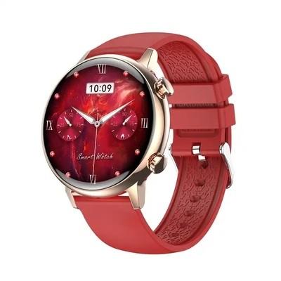China IP68 Waterproof Smart Watch 1.1 inch AMOLED Fitness Tracker with BT Call and NFC for sale
