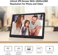 China 10.1 Inch WiFi Digital Photo Frame 1280x800 Smart Picture Frame 16GB for sale