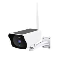 China Night Vision 1.3W Solar 4G CCTV Camera , CMOS 4G Solar Powered Security Camera for sale