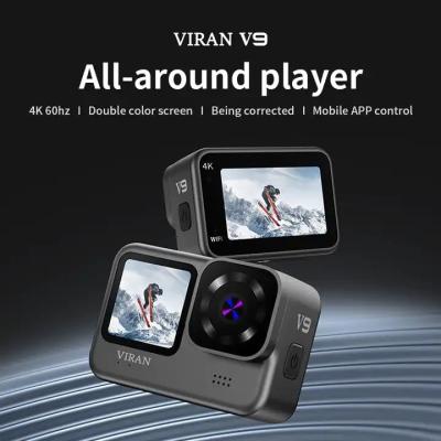 China 4K 60FPS Sports Camera Waterproof IP68 170 Degree Wide Angle Action Cam with WiFi Remote for sale