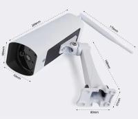 China Outdoor 1080P Solar Security Camera 4G Practical Two Way Audio for sale