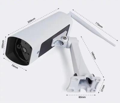 China Outdoor 1080P Solar Security Camera 4G Practical Two Way Audio for sale