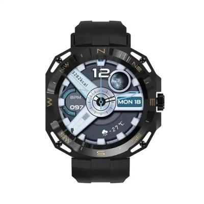China E25 Smart Watch 1.43 Inch HD BT Calling Metal Waterproof 220mAh Sport Fitness Tracker for sale