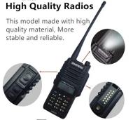 China Baofeng UV-9R Plus Waterproof Walkie Talkie Dual Band VHF UHF 128CH 7.4V 1800mAh for sale