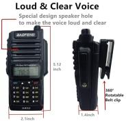 China Baofeng UV-9R Plus Waterproof Walkie Talkie Dual Band VHF UHF 128CH 7.4V 1800mAh for sale