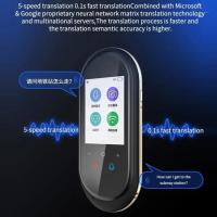 China T8 Travel Simultaneous Translator Smart Wireless Earbuds Bluetooth 5.2 1200mAh for sale