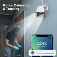 China 8MP 4K Wireless PTZ Security Camera with 30m Night Vision IP65 Outdoor for sale