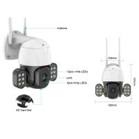 China 8MP 4K Wireless PTZ Security Camera with 30m Night Vision IP65 Outdoor for sale