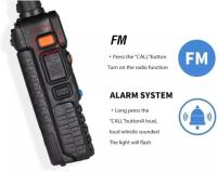 China Baofeng UV-5R Dual Band Ham Radio 8W 128 Channels Handheld Walkie Talkie 7.4V for sale