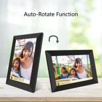 China 10.1 Inch WiFi Digital Picture Frame 1280x800 IPS Touch Screen 16GB for sale