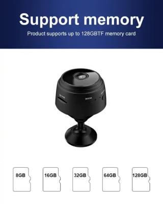 China ABS Infrared Small Wireless Security Cameras CCTV P2P Tiny Spy Camera for sale