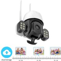 China 8MP Wireless 4K PTZ Security Camera Full UHD IP65 Outdoor CCTV with Two Way Audio 30m Night Vision for sale