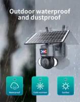 China 3mp Wireless Surveillance PTZ IP Camera Solar Powered Battery for sale