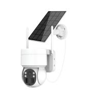 China CMOS Durable Solar Powered 4G Camera , 4MP Home Security Camera With Solar Panel for sale