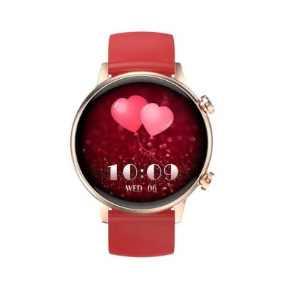 China IP68 Waterproof Smart Watch 1.1 Inch AMOLED Screen BT Call Fitness Tracker Heart Rate Blood Oxygen Monitor for Women for sale