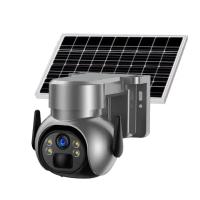 China Smart 4G WiFi Solar Powered Security Camera 2K 4MP PTZ IP66 Outdoor CCTV for sale
