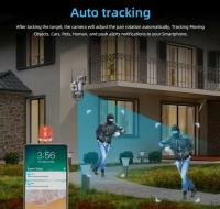China 4MP 2K PTZ Dual Lens WiFi 4G IP Camera 10X Zoom Outdoor Security Camera with Auto Tracking for sale
