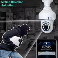 China V380 Pro E27 1080P Smart Light Bulb Camera With Smoke Detection Alarm Function Night Vision for sale