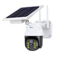China 3MP V380 PTZ 4G Solar Security Camera 360 Degree Rotate Outdoor Waterproof 18x Zoom for sale