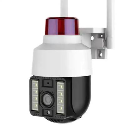 China 4MP Outdoor WiFi PTZ Security Camera 355° Pan Full Color Night Vision Human Detection 2 Way Audio for sale