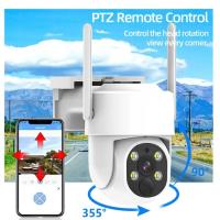 China 4MP 2K Solar Security Camera System Wireless Outdoor CCTV 8 Channel NVR Two Way Audio for sale