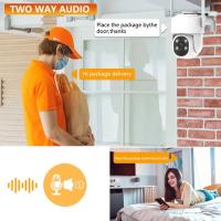China 4CH Wireless Security Camera System 4MP Solar NVR WiFi PTZ Battery Powered CCTV Kit for sale